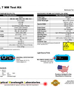 Optical Test Kits | Fiber Optics Tools
