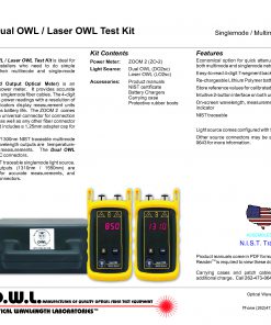 Optical Test Kits | Fiber Optics Tools